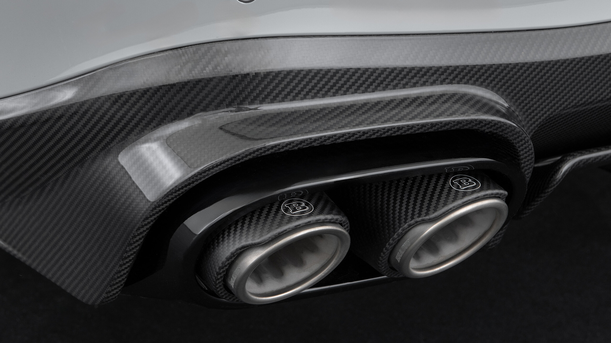 Carbon rear diffuser Mercedes S 214 AMG E 53